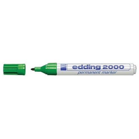 Marker cu alcool, EDDING, 2000, Verde - eMAG.ro