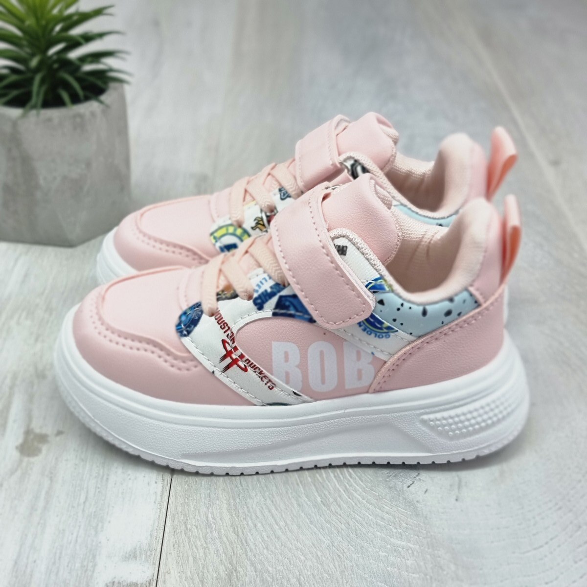 Pantofi sport copii, InTrend, H33-3, Piele ecologica, Roz, 32 - eMAG.ro