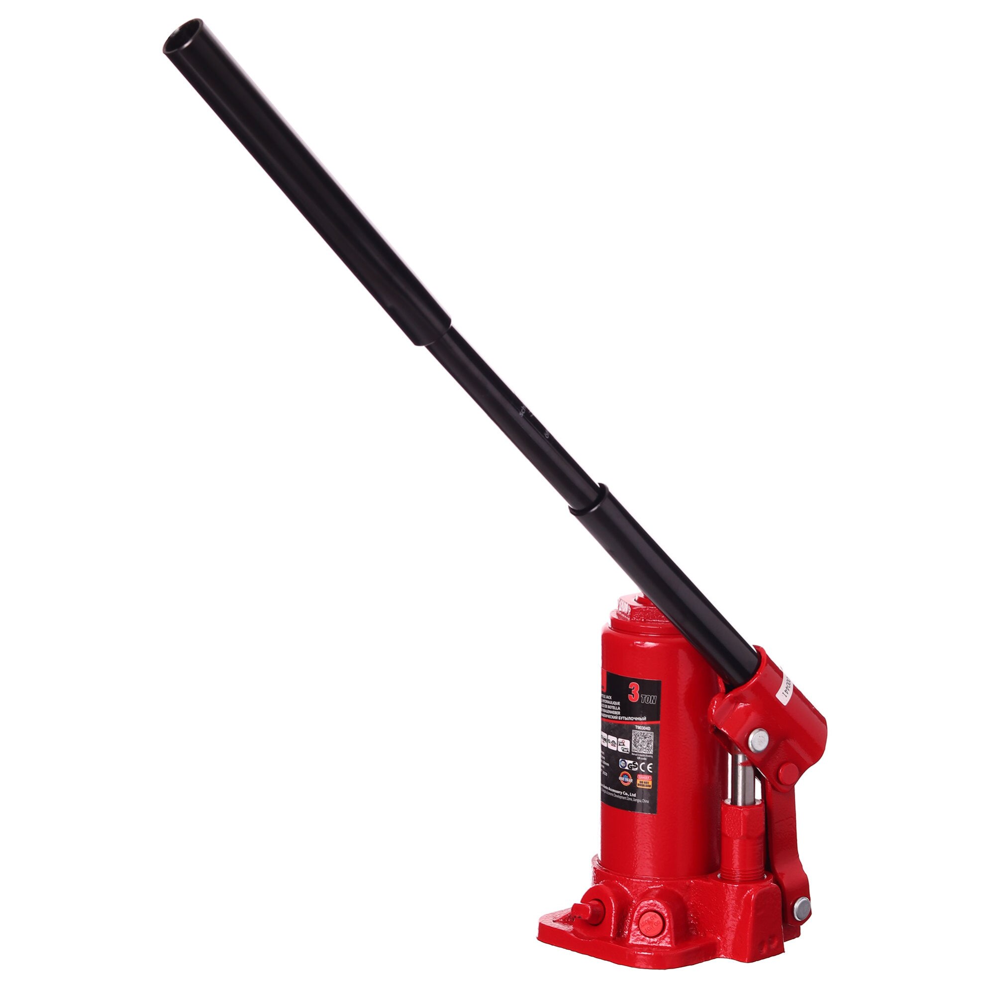 Cric auto hidraulic tip butelie BIG RED 3 tone 350 mm - eMAG.ro