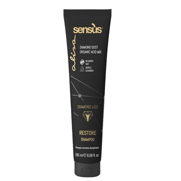 Sampon restructurant, Sensus, Alisa Restore, Pudra de diamant, 180 ml ...