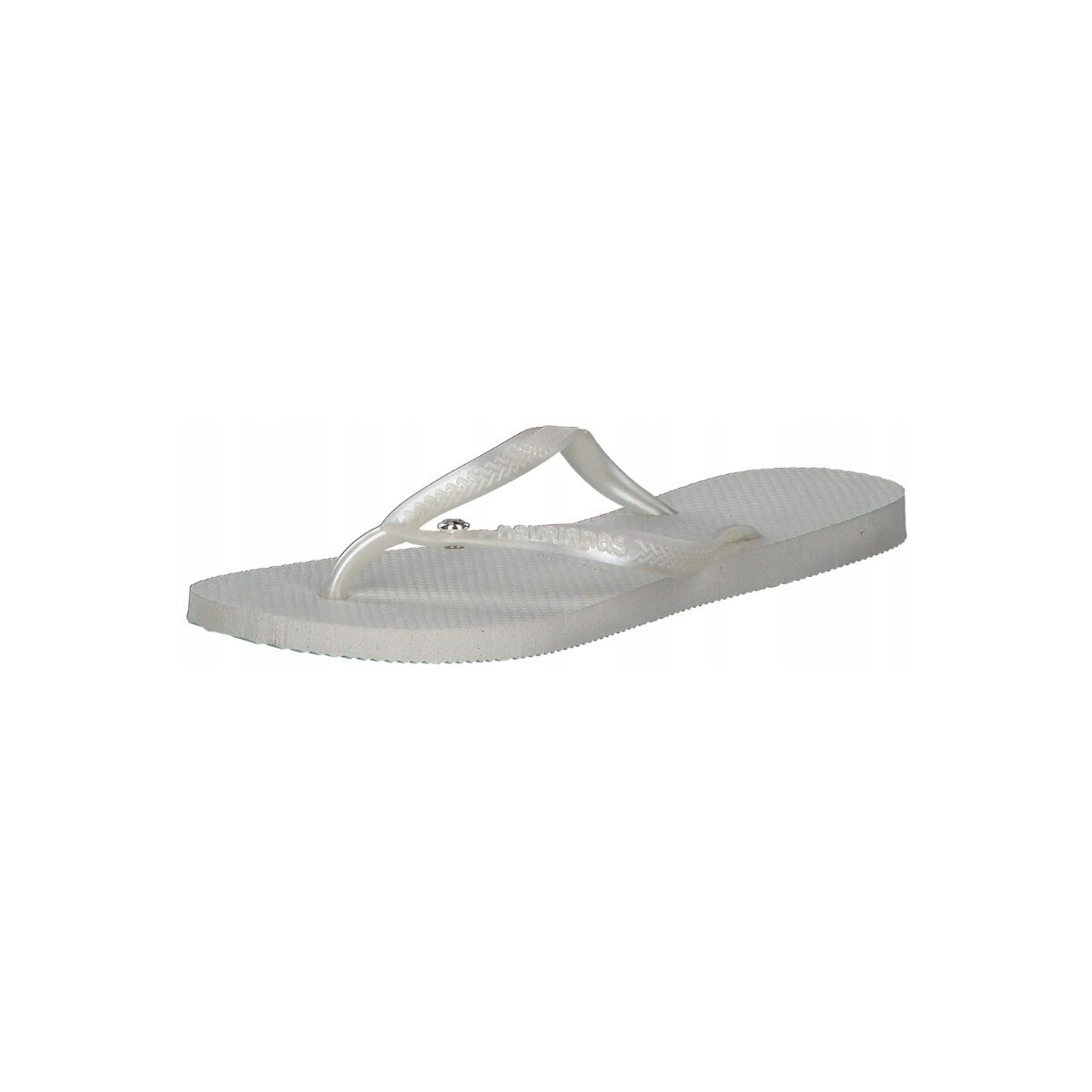 Slapi pentru copii Havaianas Slim Crystal, Cauciuc, Argintiu, 33-34 EU ...