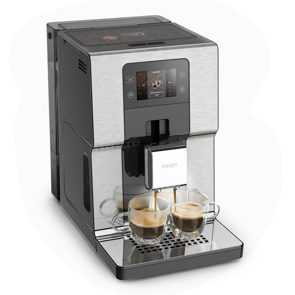 Espressor automat Krups Intuition Experience EA876D10, 1550W, 17 retete ...