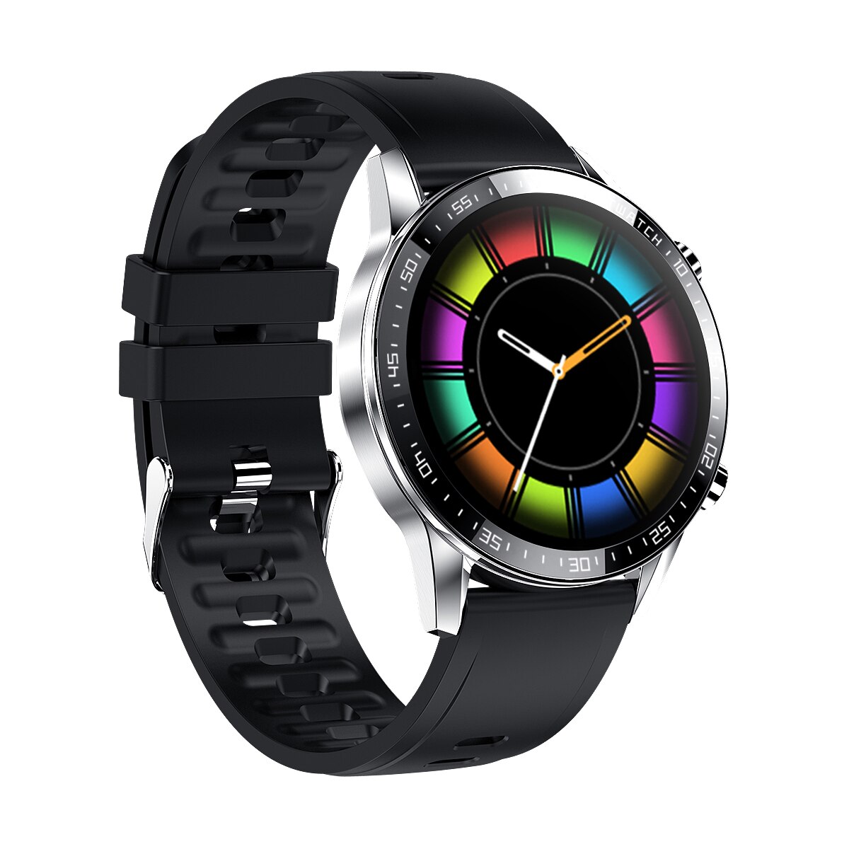 Смарт Часовник PowerLocus PW5, Черен - eMAG.bg