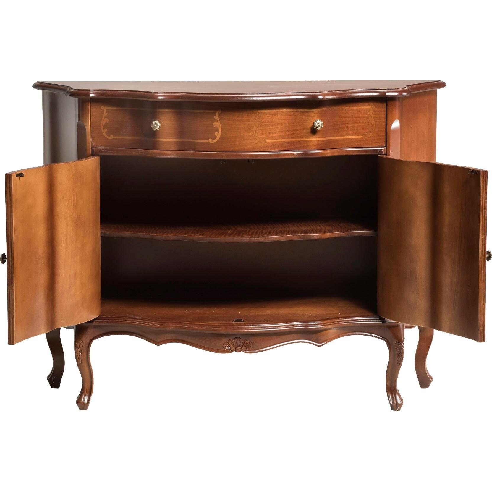 Comoda din lemn, MDF, Maro, 121x45x91 cm - eMAG.ro