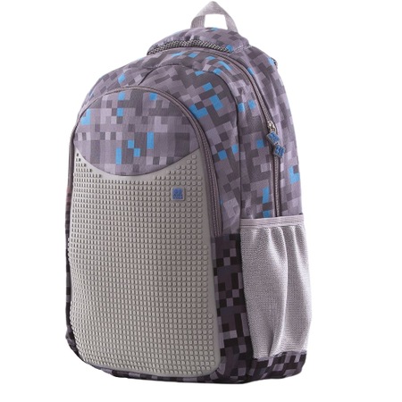 Ghiozdan scoala Pixie Crew Adventure, 49 x 36 x 21 cm, Gri - eMAG.ro