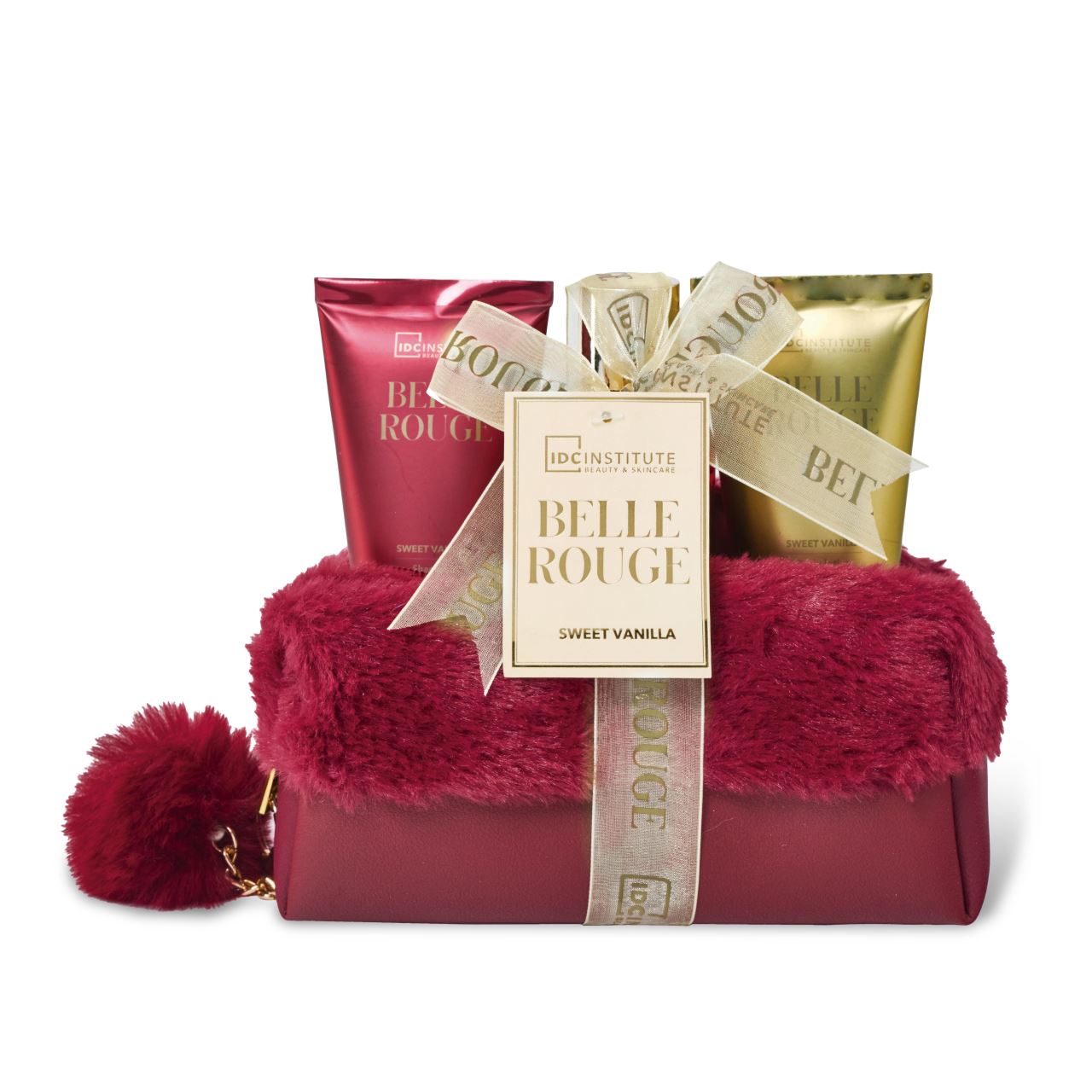 Set cadou 3 produse de baie Belle Rouge IDC Institute 40390, 250 ml ...