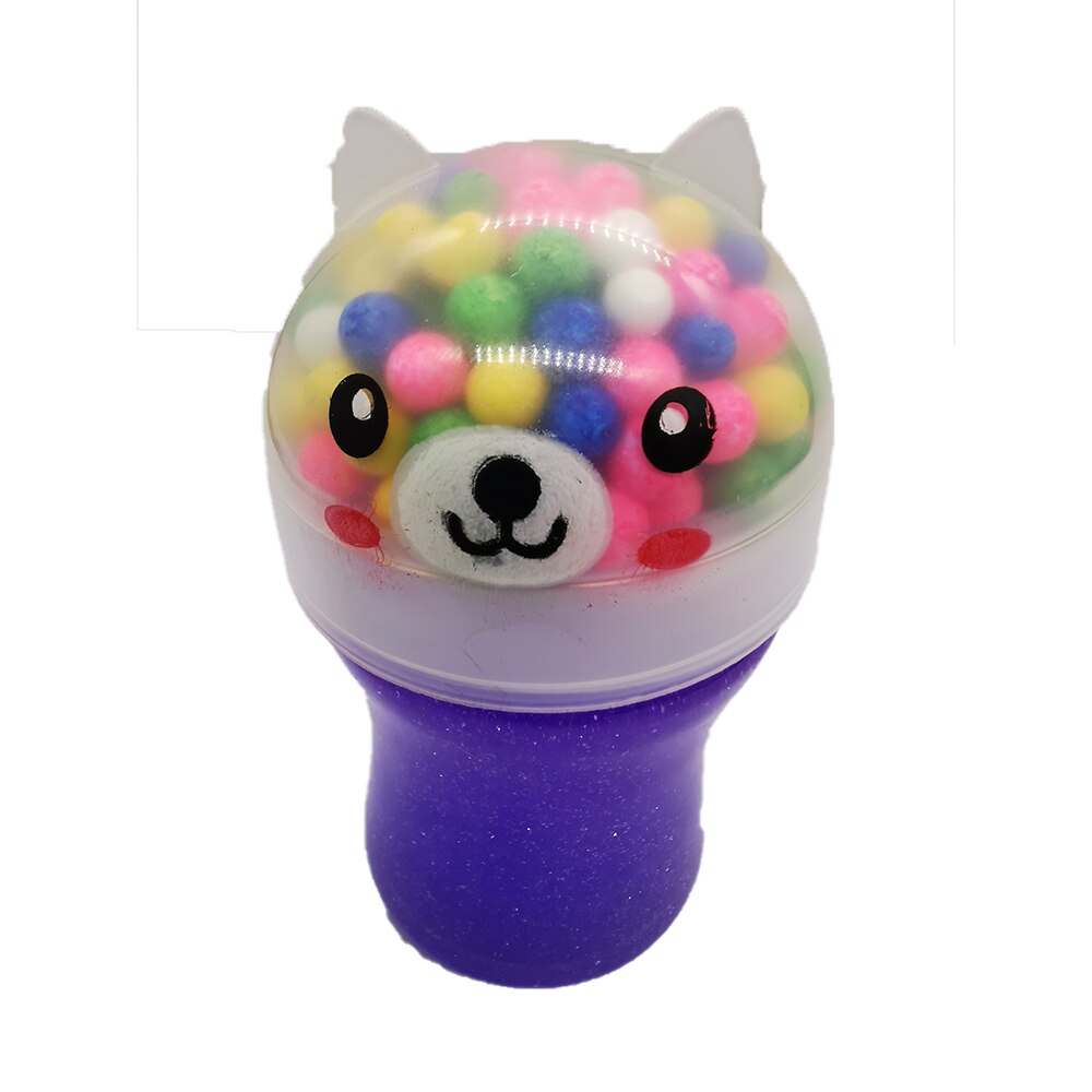 Gelatina Slime ExtraParfumata, Format Mic, 150 ml, cu bilute colorate ...