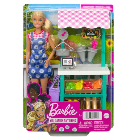 Papusa Barbie You Can Be - Vanzatoare la market - eMAG.ro