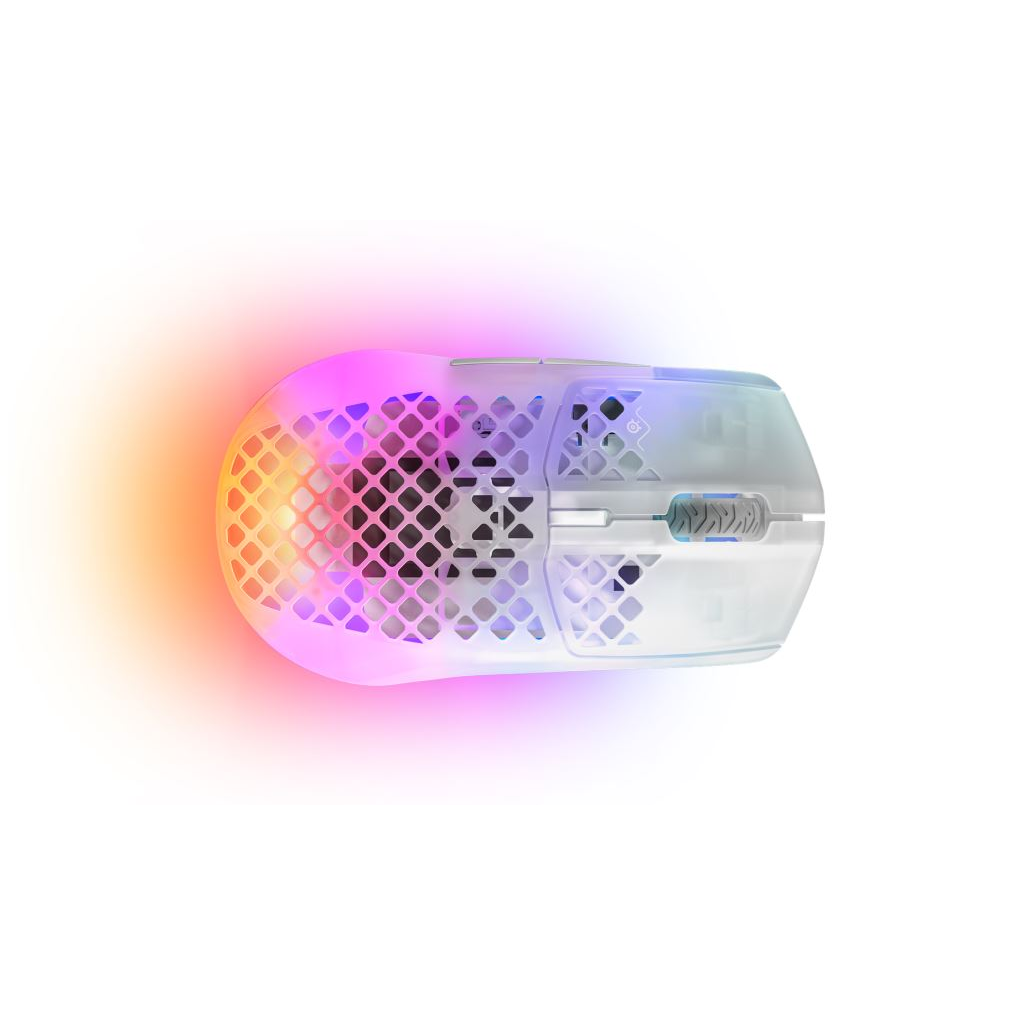 SteelSeries Aerox 3 Wireless Ghost vezeték nélküli optikai egér fehér (62610) (ss62610) - eMAG.hu