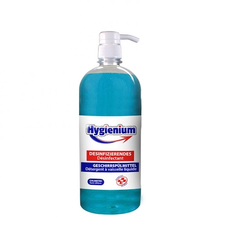 Препарат за миене на съдове Hygienex с дезинфектант, 1000ml - eMAG.bg