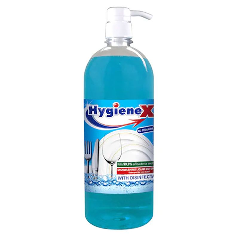 Препарат за миене на съдове Hygienex с дезинфектант, 1000ml - eMAG.bg