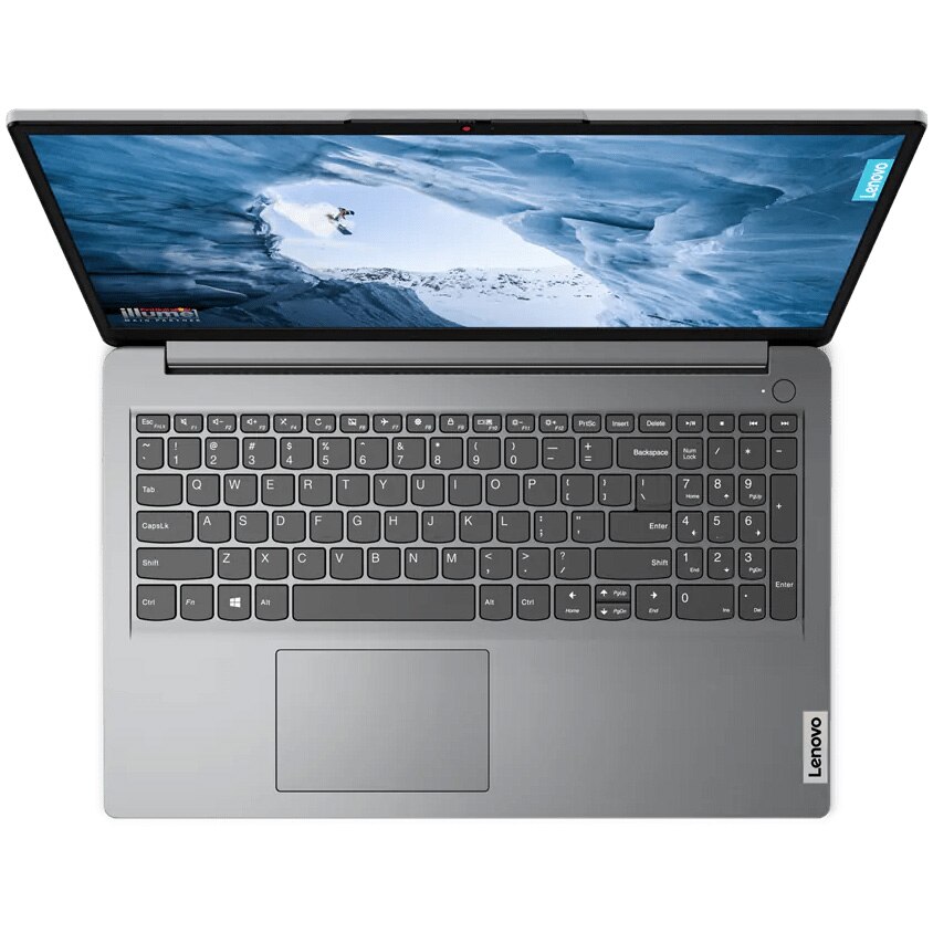 Lenovo Silver LENOVO IDEAPAD 1 15IAU7 LAPTOP US KEYBOARD PALMREST ...