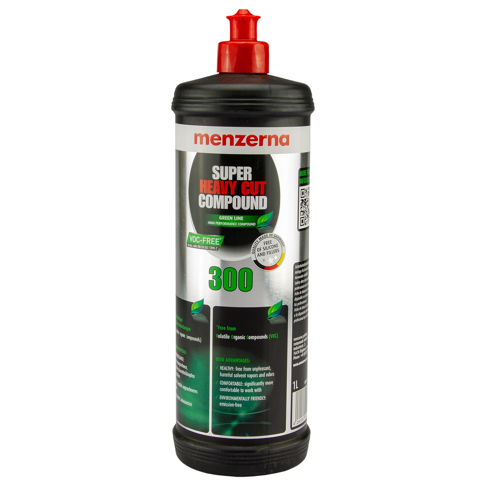 Pasta polish Menzerna Super Heavy Cut 300 green line, 1l, PP-11172 ...