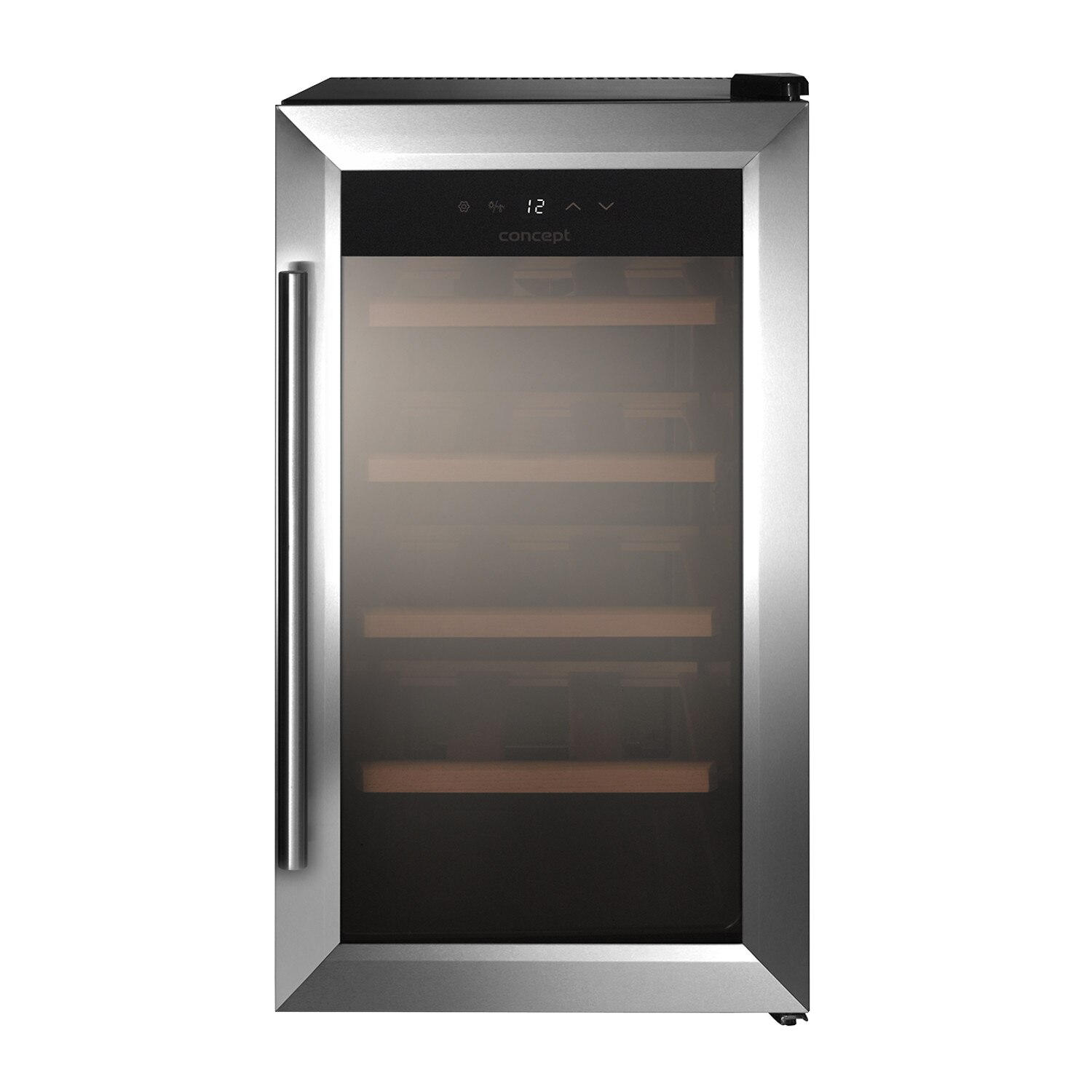 Racitor de vinuri Concept, VTE7015, 15 sticle, negru, 48L - eMAG.ro