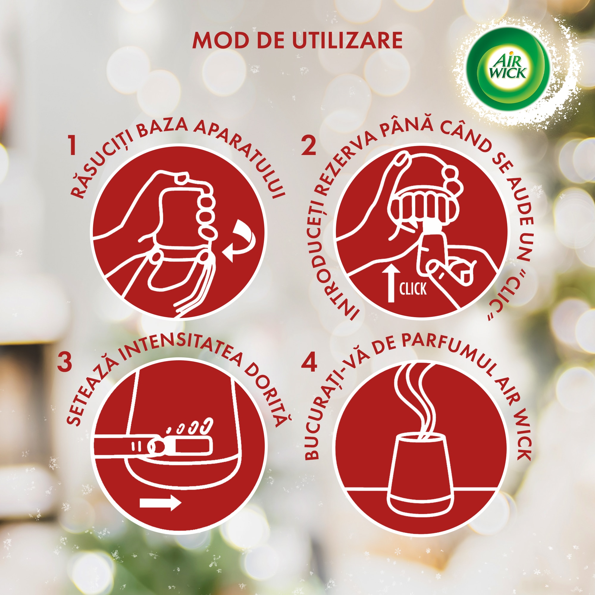 Rezerva difuzor de parfum cu uleiuri esentiale odorizant de camera Air ...