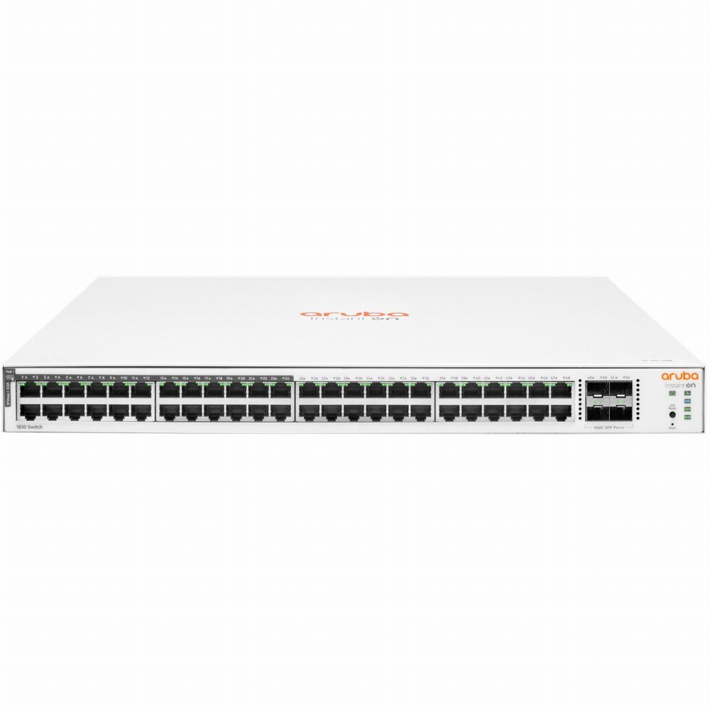 HP Enterprise Aruba Instant On 1830 48G PoE+ (370W) M RM Switch (JL815A ...