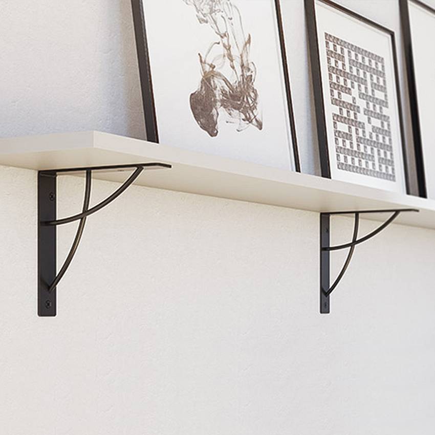 Consola raft Neo, finisaj negru mat, 180x180 mm - eMAG.ro