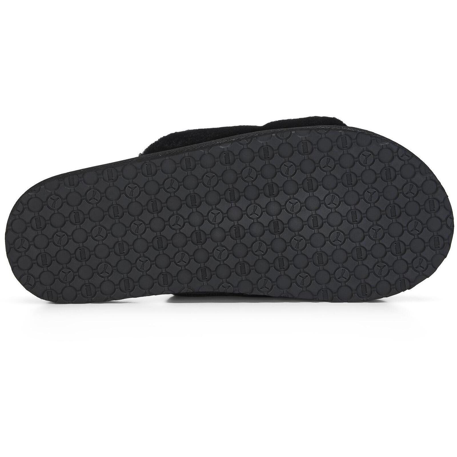 Slapi femei Puma Fluff Solo 26755, Negru, 35.5 EU - eMAG.ro
