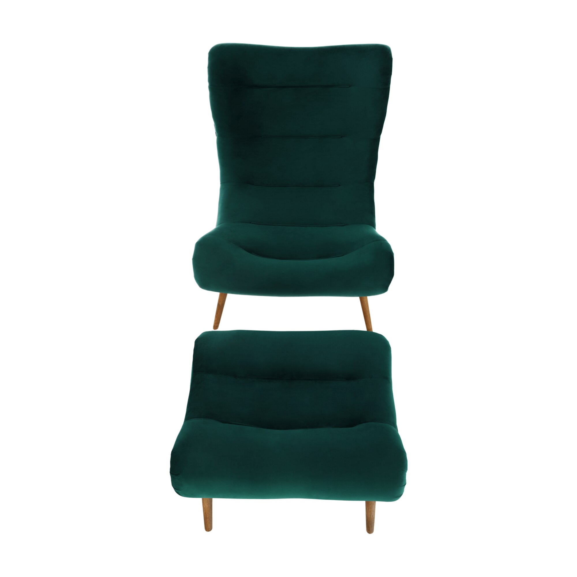 Set fotoliu si taburet DacEnergy©, confectionat din material textil ...