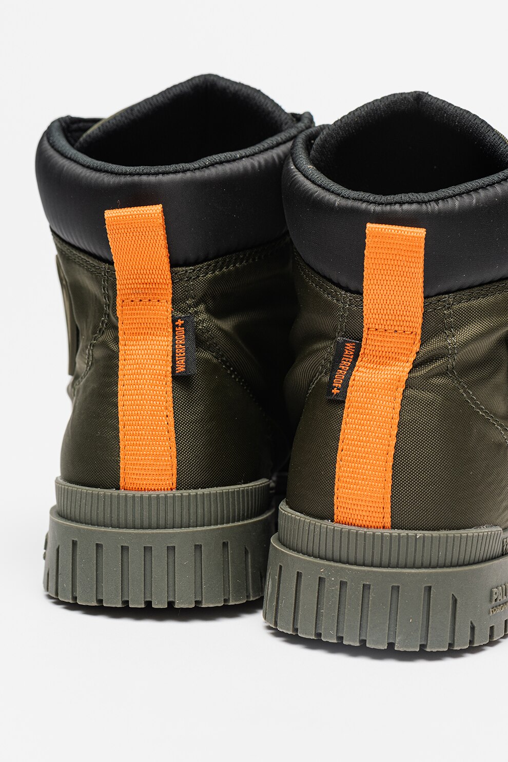Palladium, Pantof sport high-cut Pampa, Verde militar, 44 - eMAG.ro