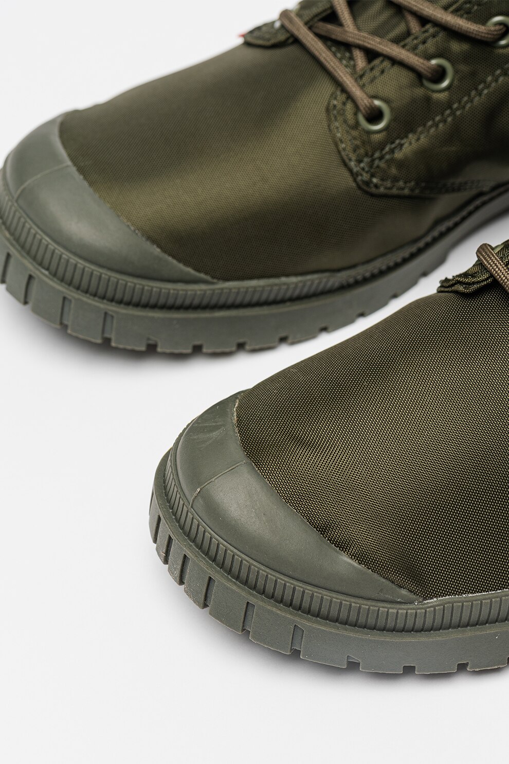 Palladium, Pantof sport high-cut Pampa, Verde militar, 44 - eMAG.ro
