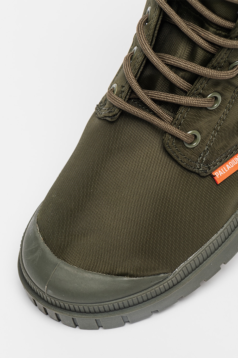 Palladium, Pantof sport high-cut Pampa, Verde militar, 44 - eMAG.ro