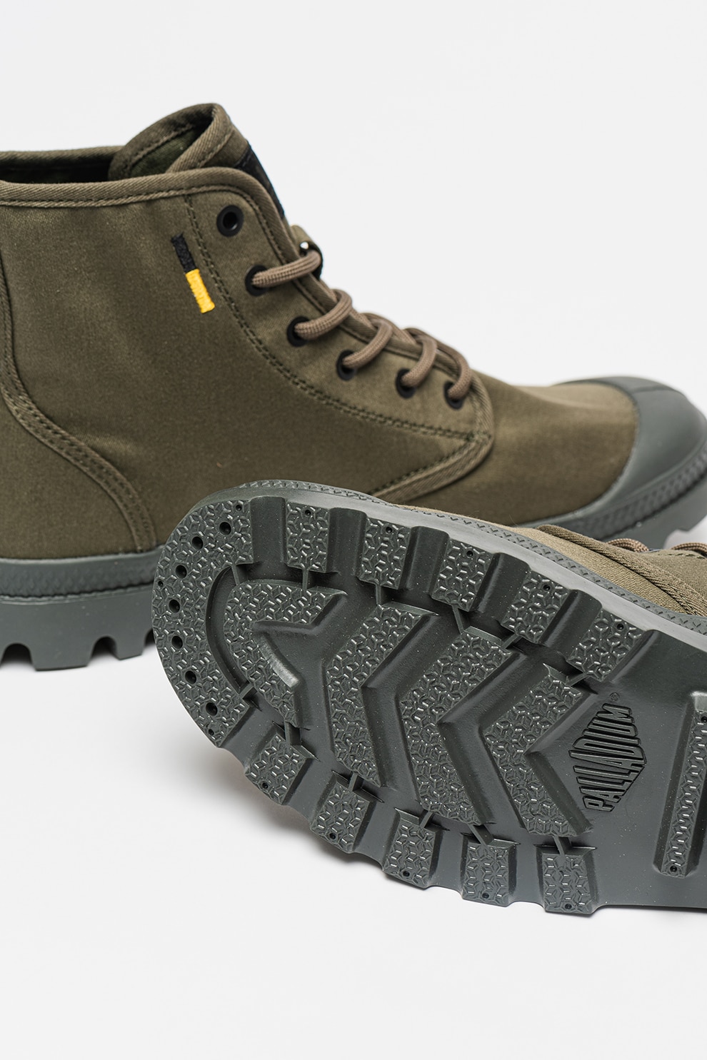 Palladium, Tenisi high-cut Pampa, Verde militar, 42 - eMAG.ro