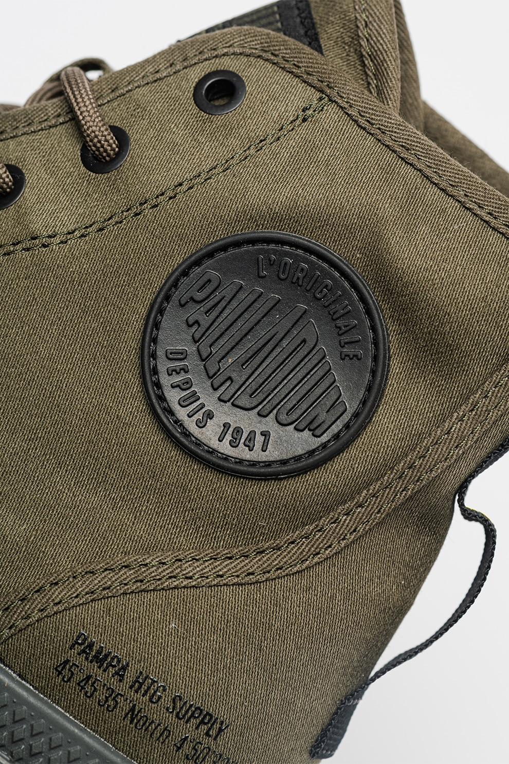 Palladium, Tenisi high-cut Pampa, Verde militar, 44 - eMAG.ro