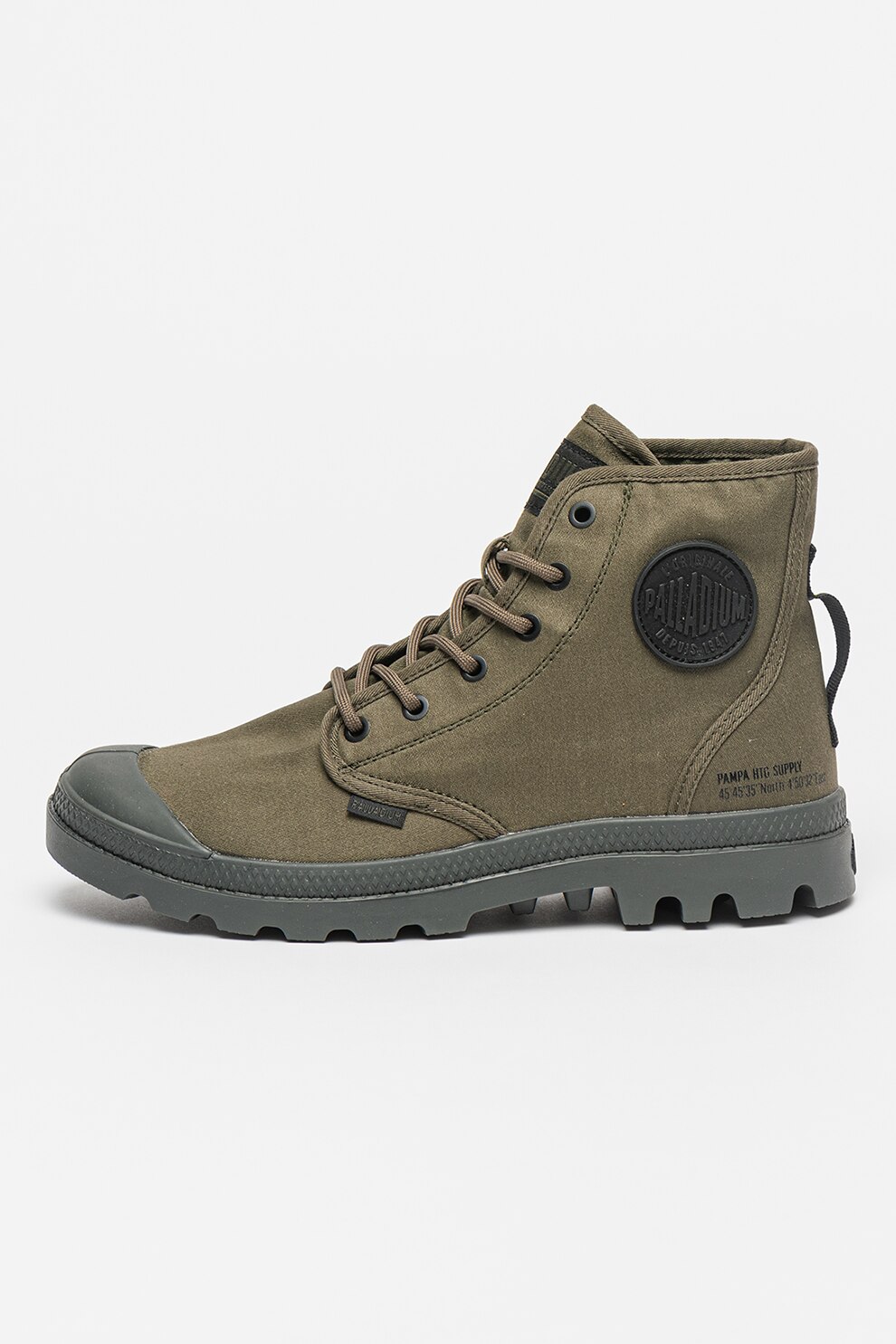 Palladium, Tenisi high-cut Pampa, Verde militar, 42 - eMAG.ro