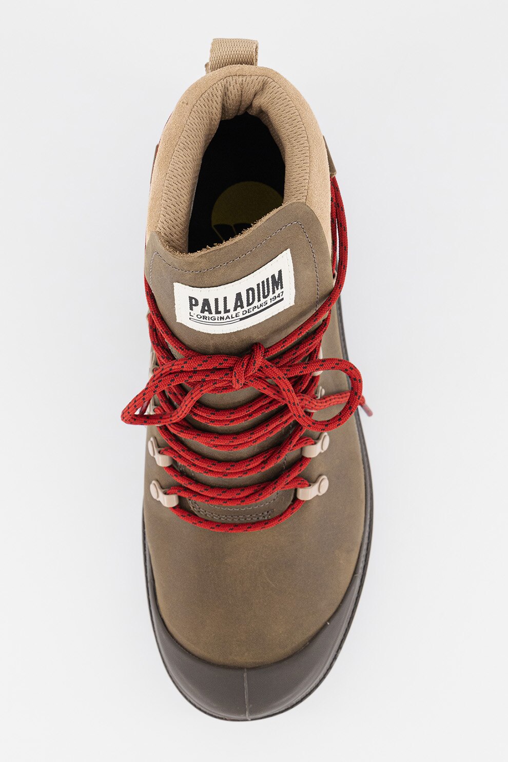 Palladium, Ghete din piele Legion Hiker, Kaki, 44 - eMAG.ro