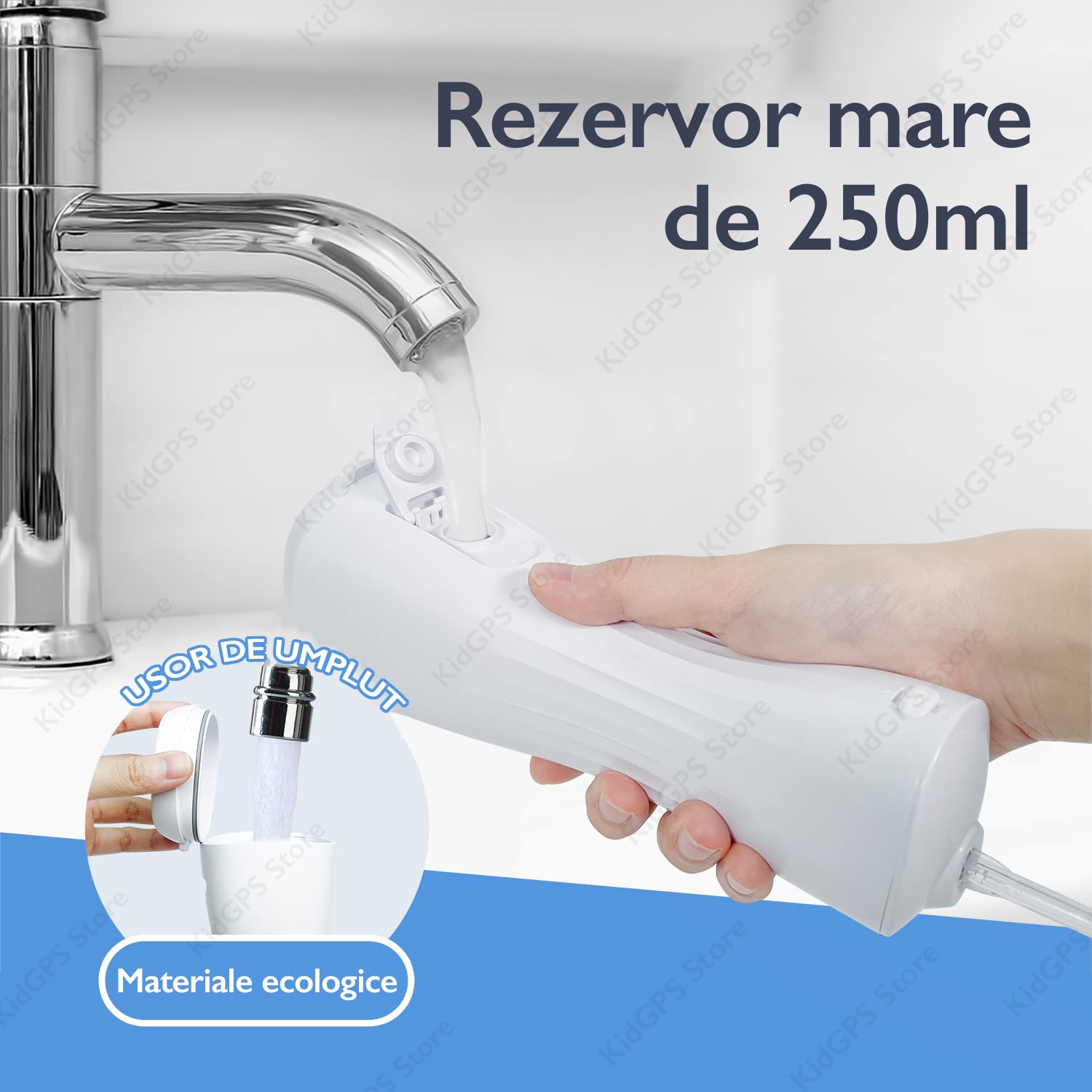 Irigator Bucal Si Oral Profesional Horigen® ML8, 140 Psi, Portabil, 6 ...