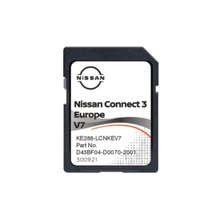 SD Card navigatie Nissan, 16GB, Connect3 LCN3 Europa V7 2022 2023 ...