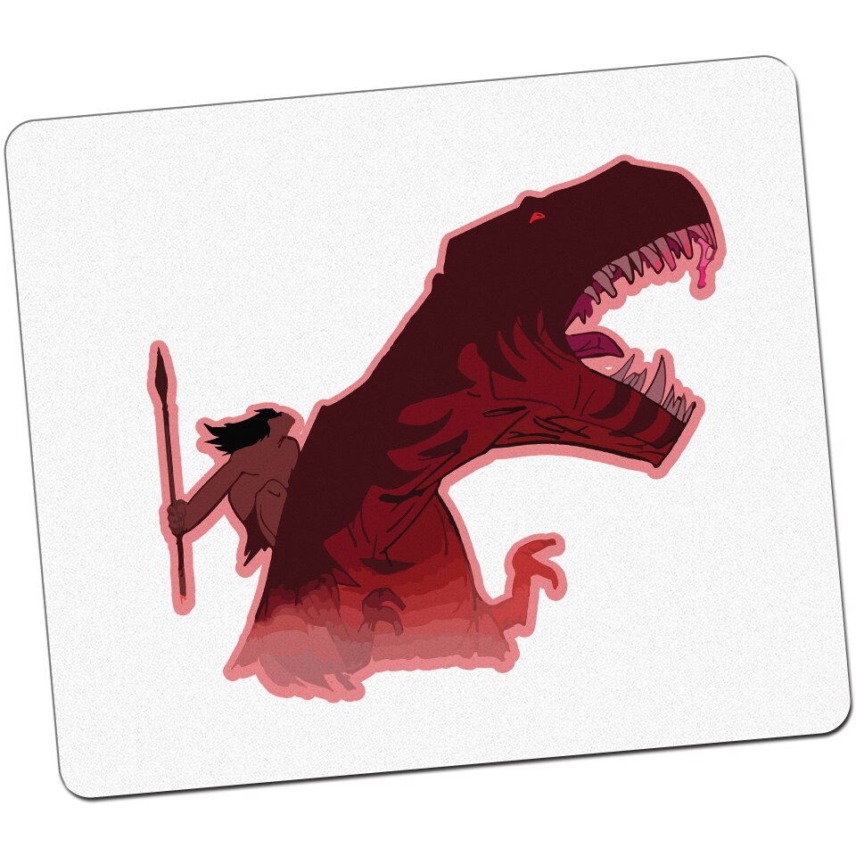 Mousepad Gaming Primal Omul Primitiv Dinozaur Homo Sapiens Luptator ...