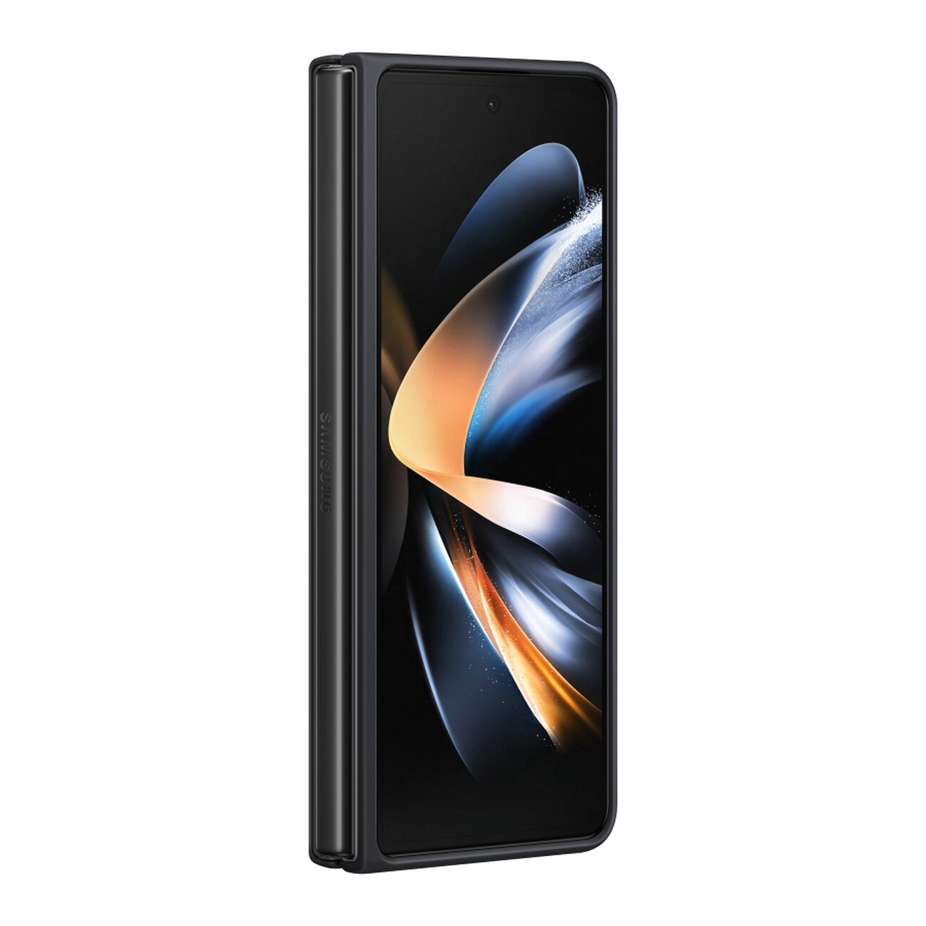 Husa pentru Samsung Galaxy Z Fold 4 slim standing neagra - eMAG.ro