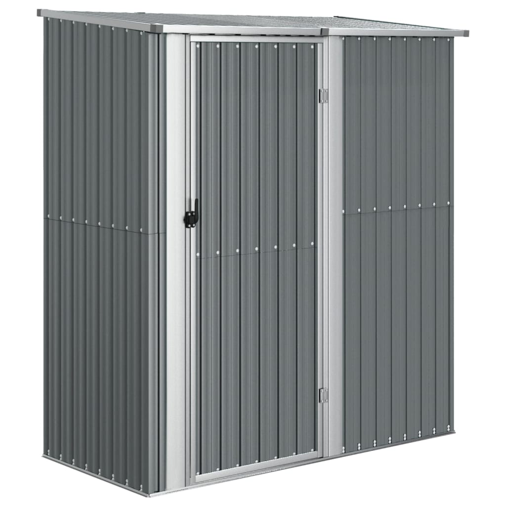 Sopron pentru gradina vidaXL, gri, 180,5x97x209,5 cm, otel zincat - eMAG.ro