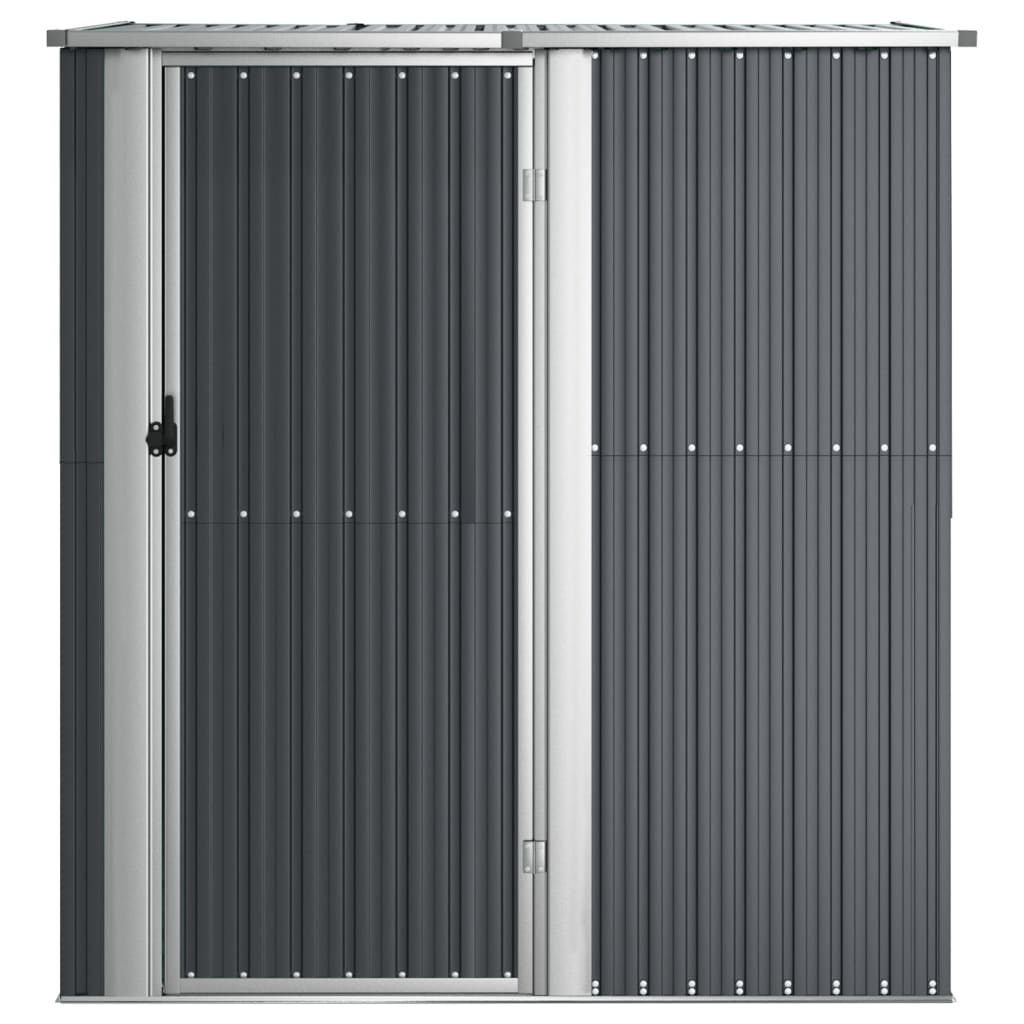 Sopron pentru gradina vidaXL, antracit, 180,5x97x209,5 cm, otel zincat ...
