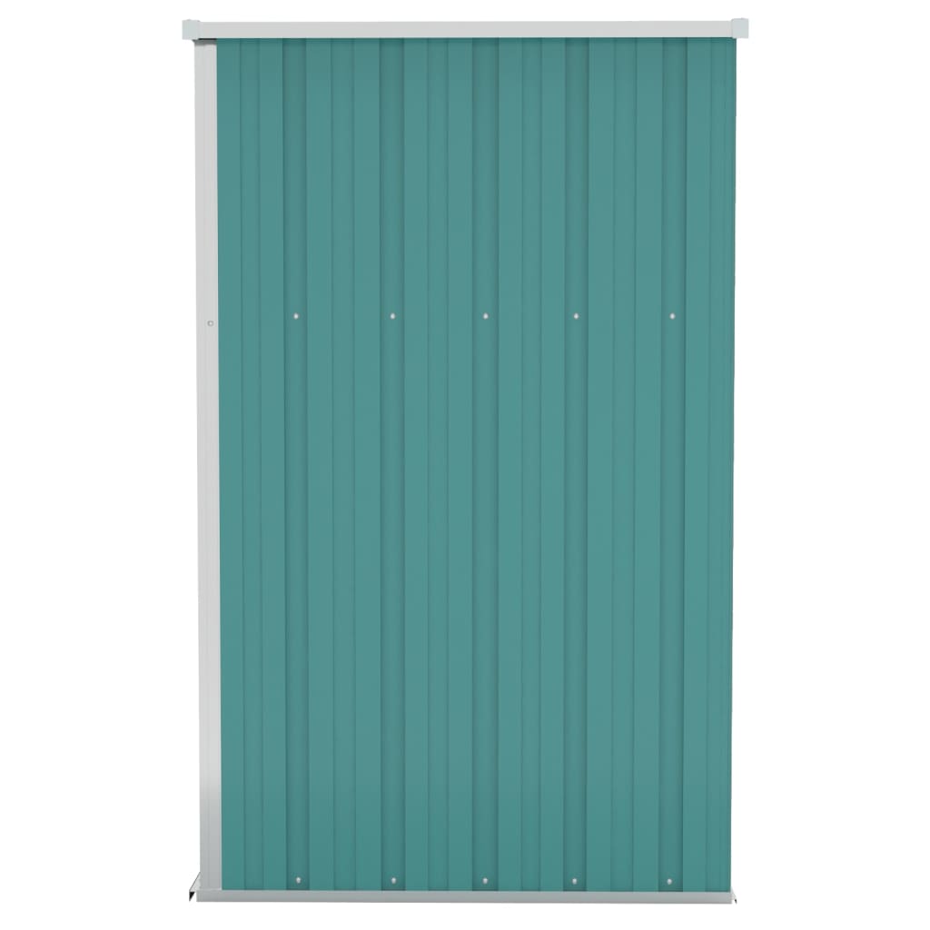 Sopron gradina/montaj perete verde 118x100x178 cm otel zincat, pentru ...