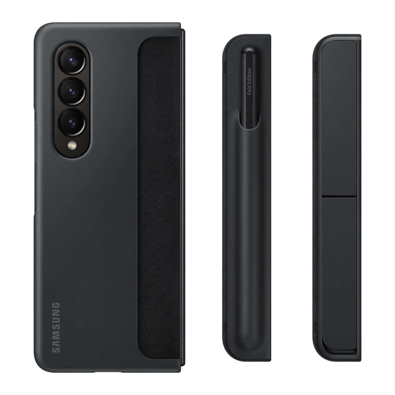 Samsung Galaxy Z Fold 4 álló tok + toll fekete - eMAG.hu