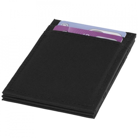 Husa pentru card-uri cu protectie contactless RFID, 4 sloturi, Textil ...