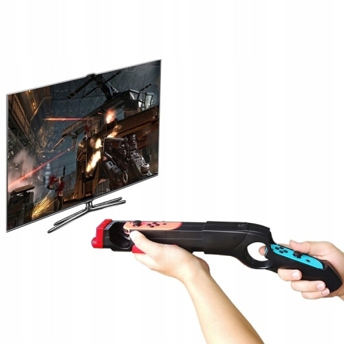 Pistol Shotgun pentru jocurile Nintendo Switch Joy-Con, HBS-122 - eMAG.ro