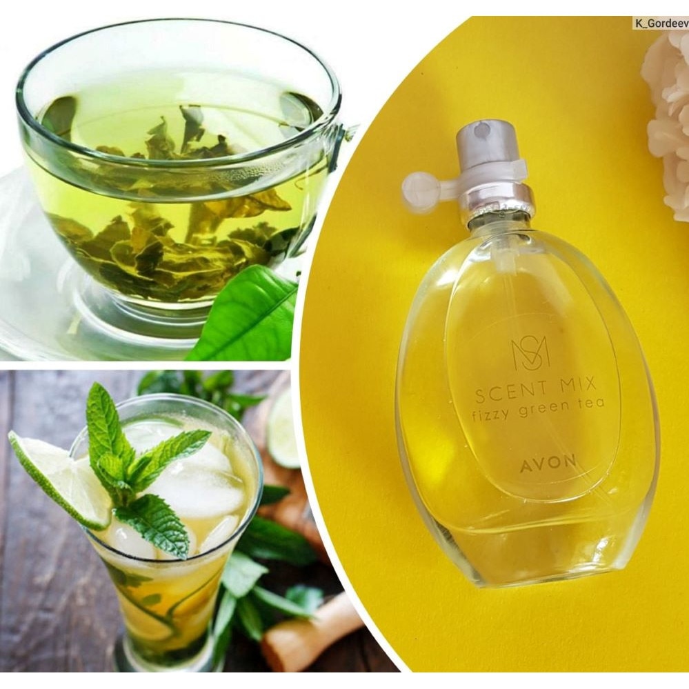 Apa de toaleta Scent Mix Fizzy Green Tea, Avon, 30ml - eMAG.ro