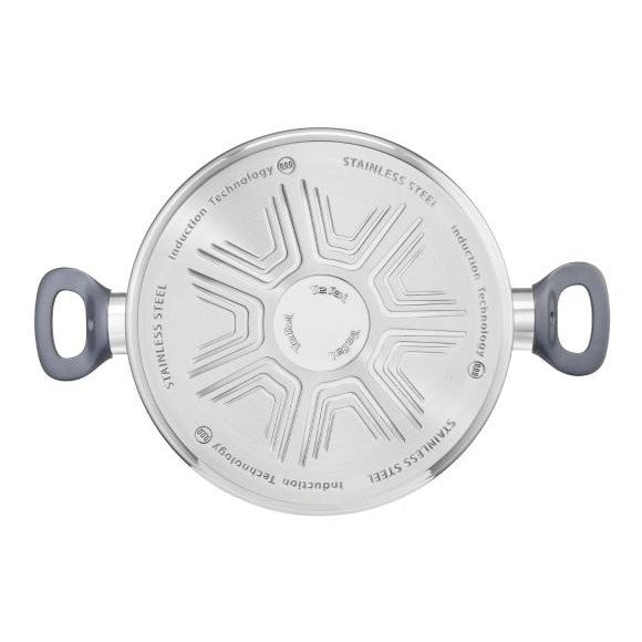 Set oale cu capac Tefal G712SA55 Daily Cook, 10 piese, inox - eMAG.ro