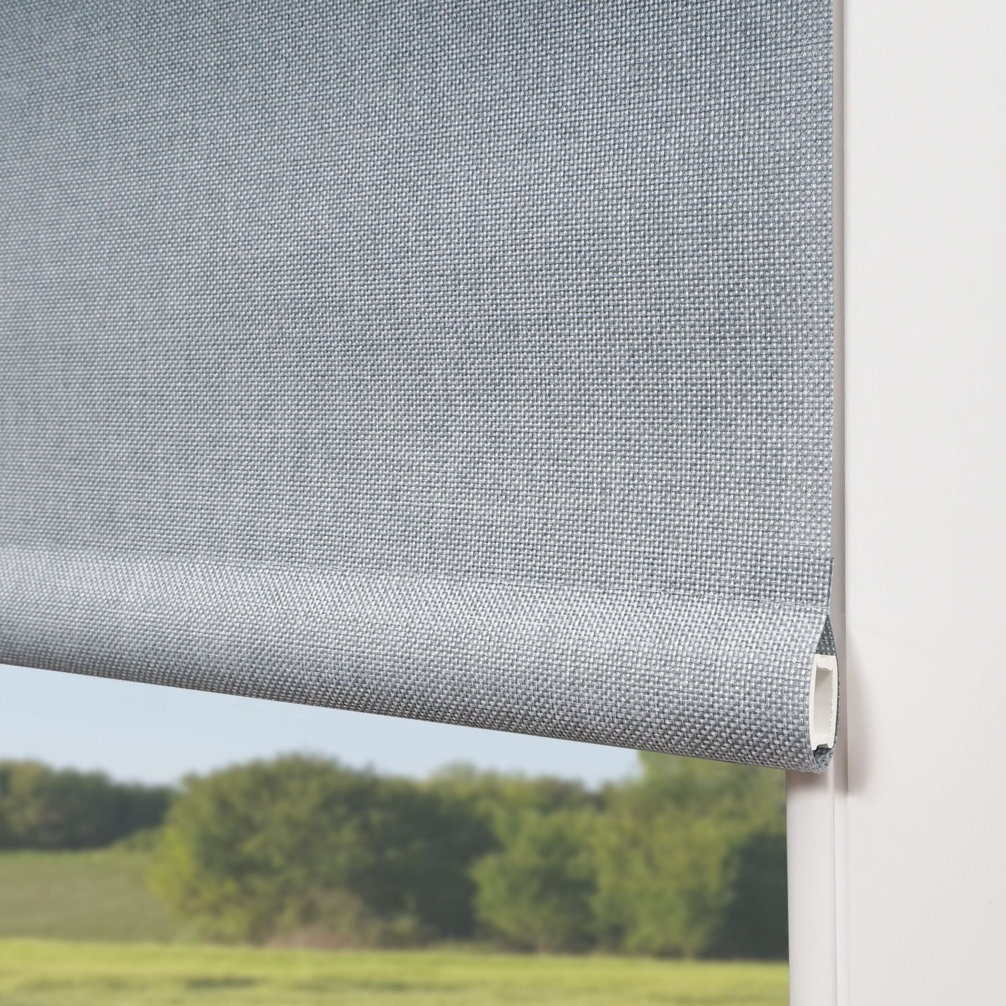 Roleta textila translucida Sydne, 68 x 150 cm, gri - eMAG.ro