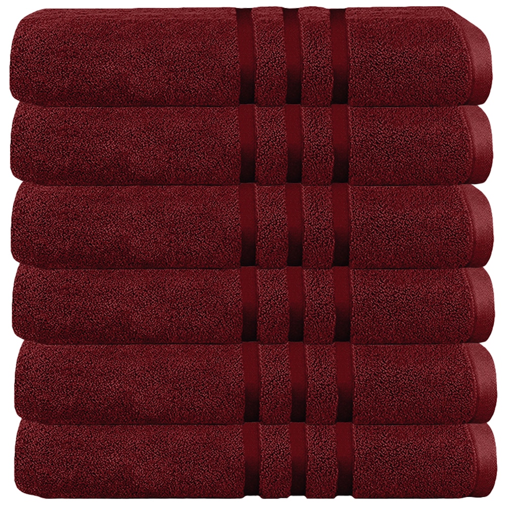 Set 6 prosoape baie Quasar & Co.®, 100% bumbac, 450 g/mp, 70 x 140 cm ...