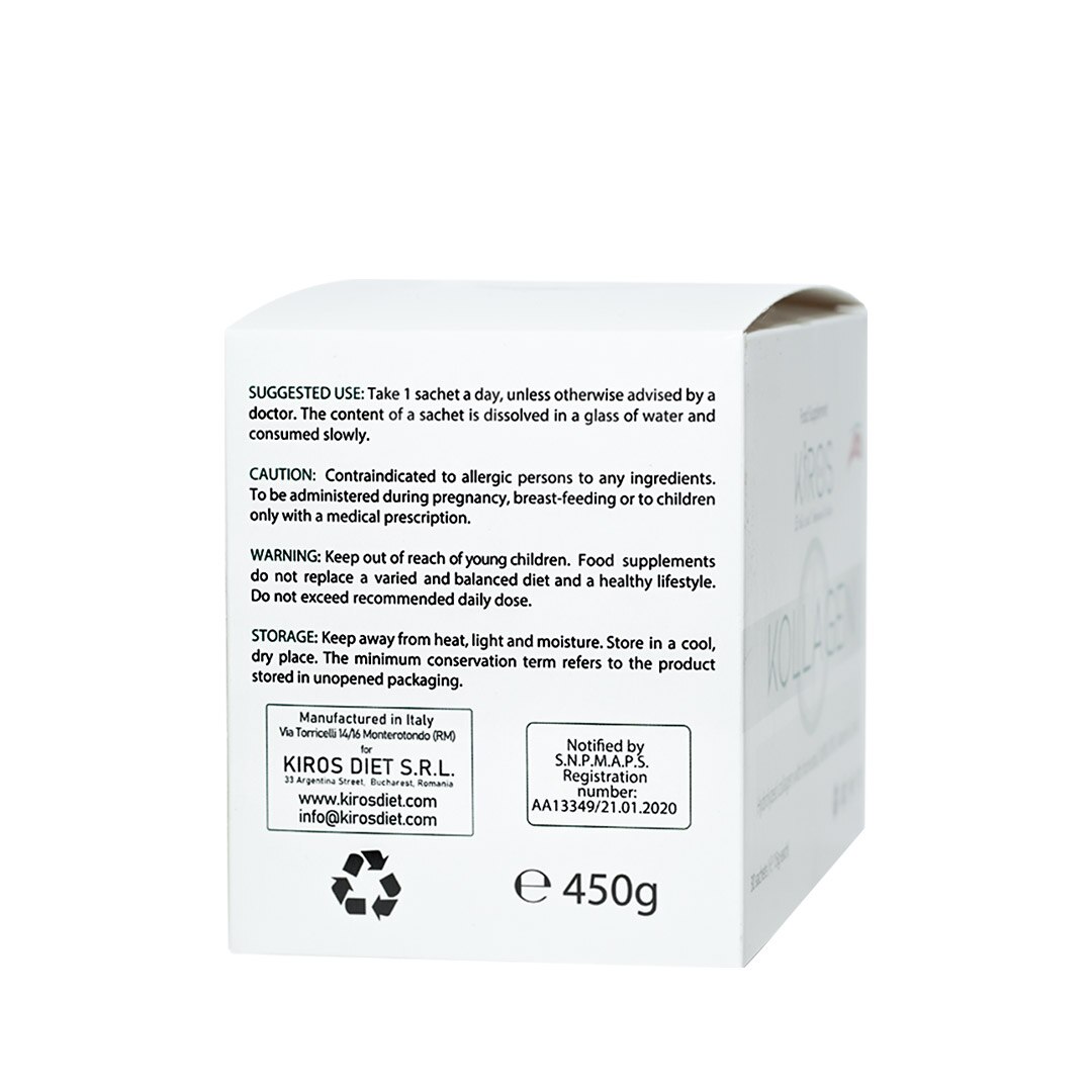Kollagen Orange, supliment alimentar cu colagen porcin 10g, Vitamina C ...