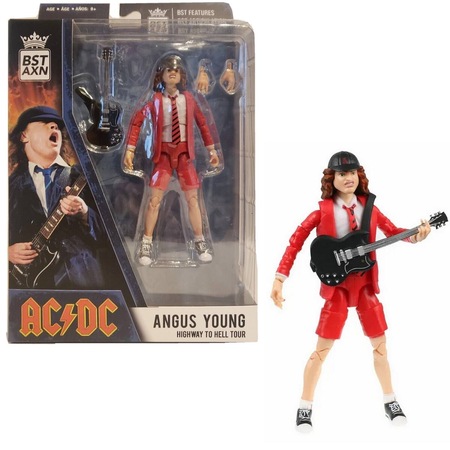 AC/DC Bst Axn action Angus Young 'Highway to Hell tour' figura 13 cm ...