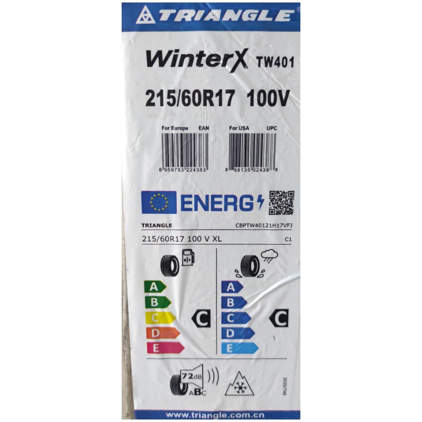 Anvelopa Iarna TRIANGLE TW401 215/60R17 100V/XL - eMAG.ro