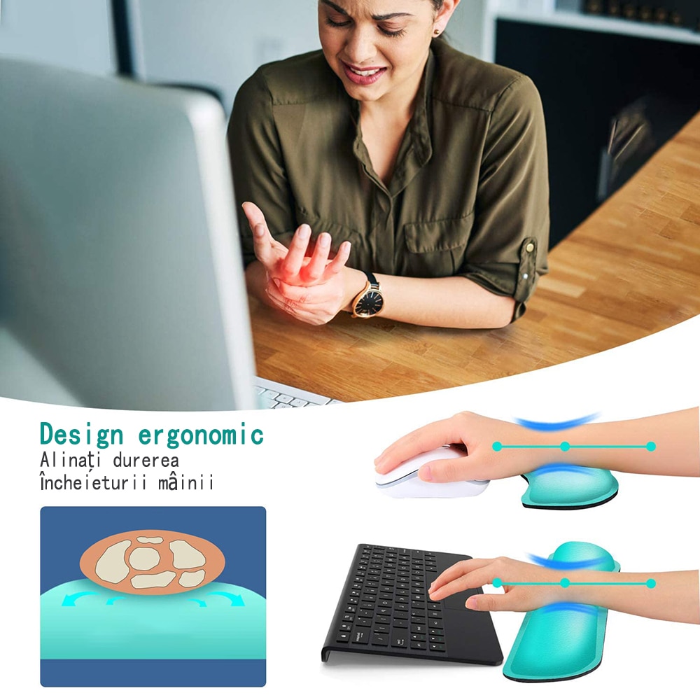 Suport incheietura, Sundiguer, Poliuretan, Turcoaz - eMAG.ro