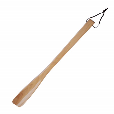 Incaltator din lemn Pufo pentru pantofi, 40 cm, maro - eMAG.ro