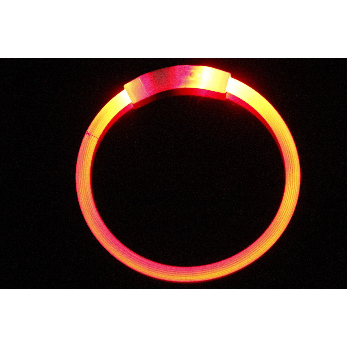 Zgarda cu LED, Zola®, pentru caini/pisici, incarcare prin USB, 3 moduri ...